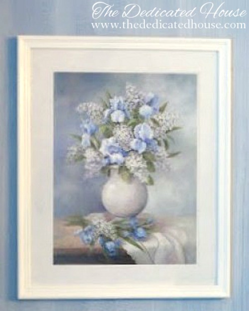 Goodwill Artwork - DIY Decorating - The Dedicated House