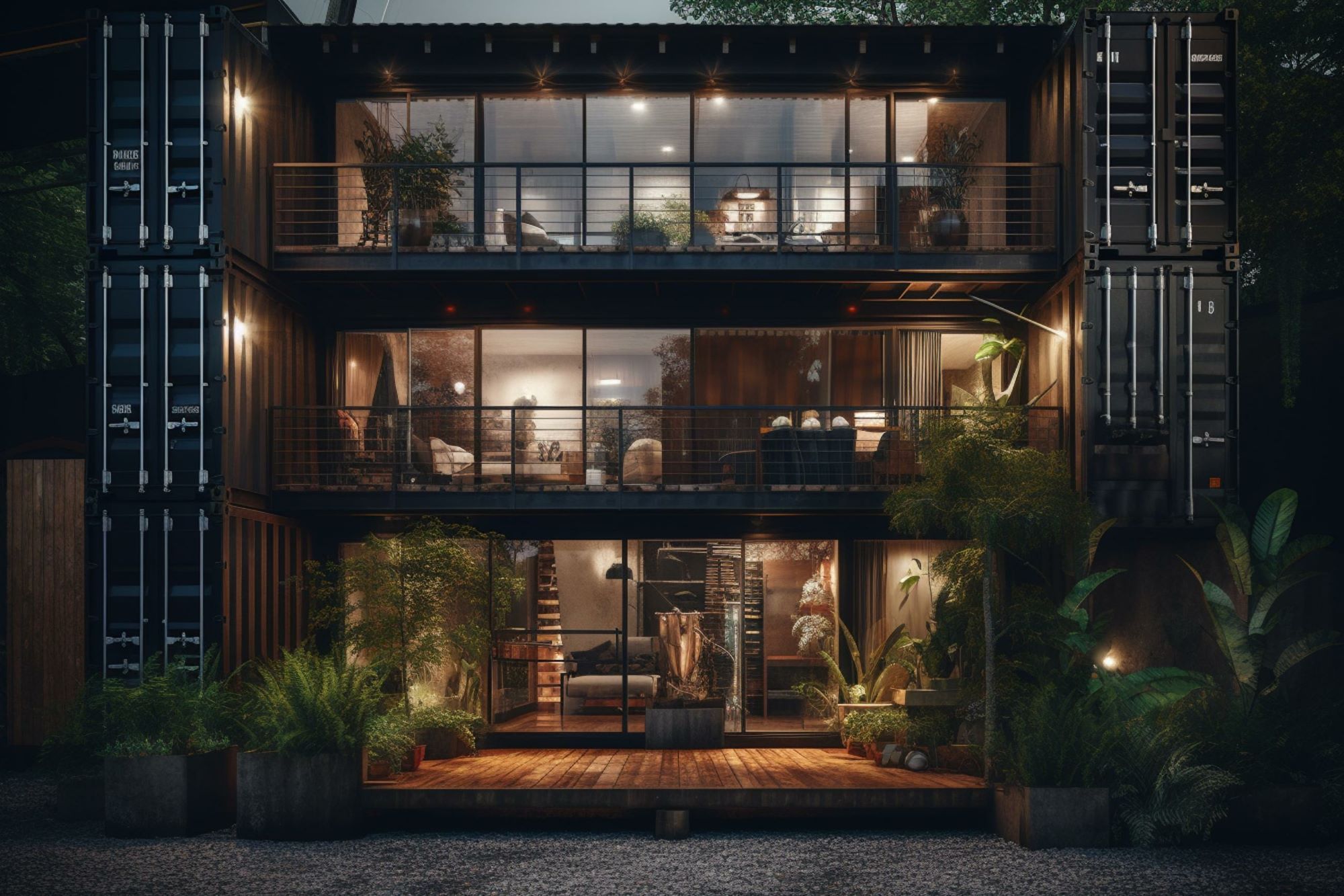 Shipping Containers - The Dedicated House