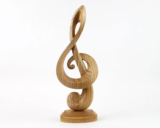 Music Note Statue - The Dedicated House