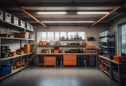 Utilize Ceiling Racks for Extra Garage Storage - The Dedicated House