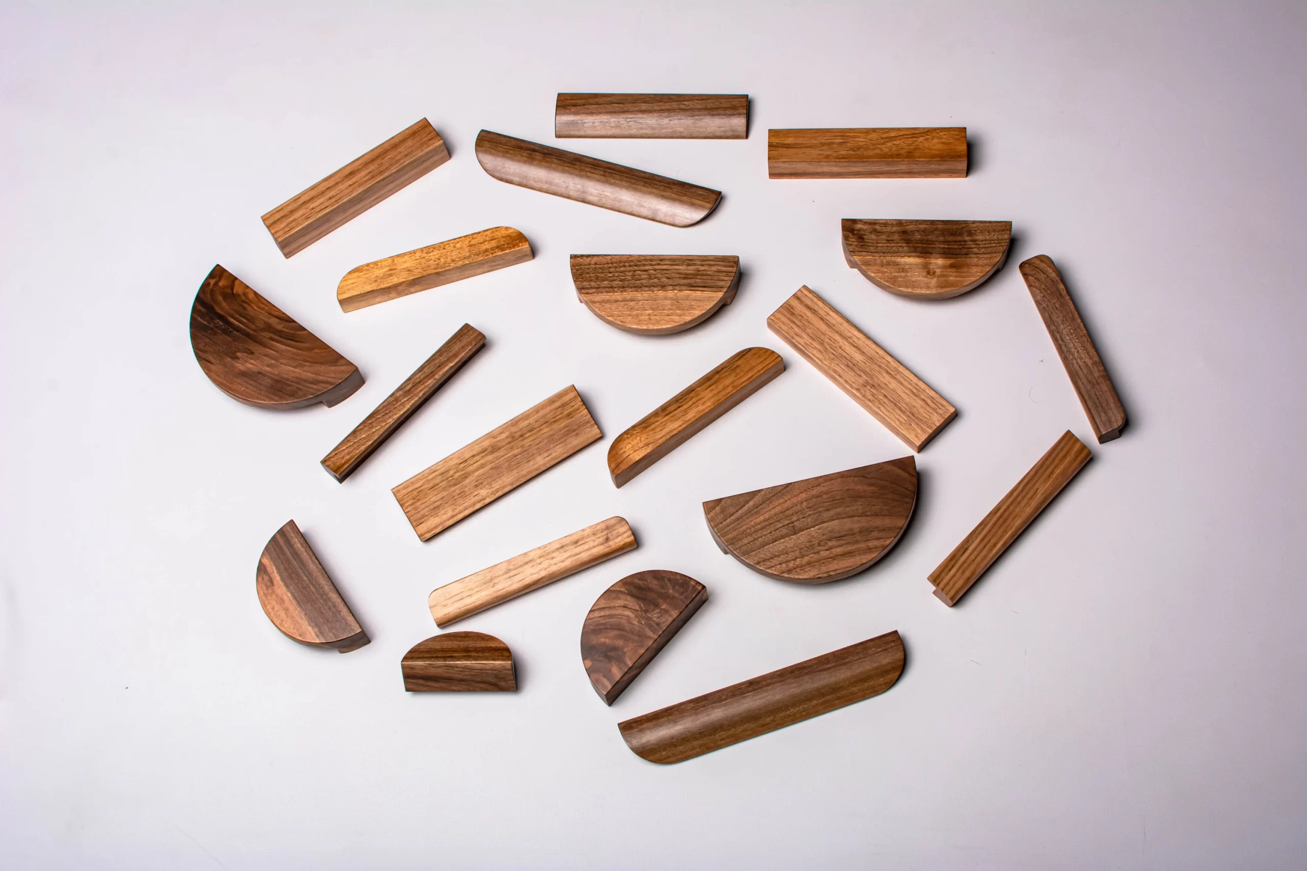 Wooden and Painted Cabinet Handles - The Dedicated House